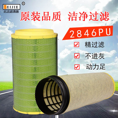 空滤新款汕德卡豪沃气芯