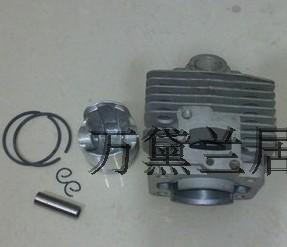 绿篱机 1E34F发动机 26CC 割草机 气缸总成