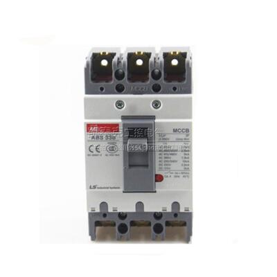 LS电气塑壳断路器ABE/ABS33b/53b/63b/103b/203b/403b/603b/803b