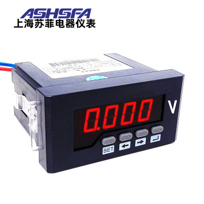 交流电压表数字显智能单
