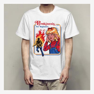 let's sacrifice toby funny men T-shirt top 外贸复古欧美T恤潮