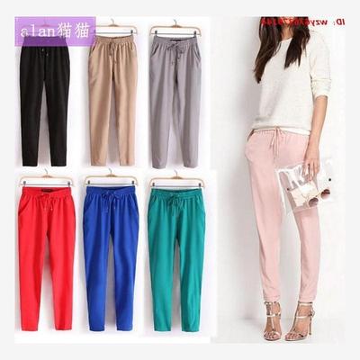 雪纺裤子女newsurocalptdi