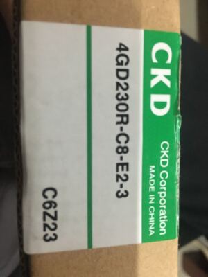 4GD230R-C8-E2-3现货CKD电磁阀DC24V原装当天发货