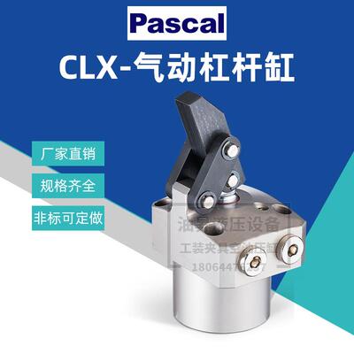 帕斯卡PASCAL工装夹具油缸 CLU02/04/06/10/16-L/F/R杠杆缸夹紧缸