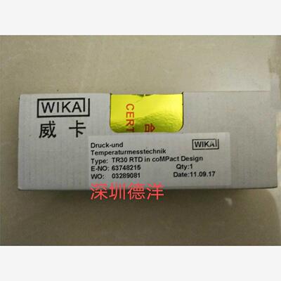 德国WIKA威卡TR30-W PT100温度传感器热电阻温度计 8800MFVX议价