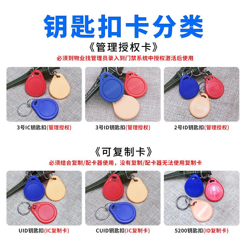 ic卡id卡模拟电梯卡小区门禁卡复刻cuid卡扣物业管理卡智能锁感应