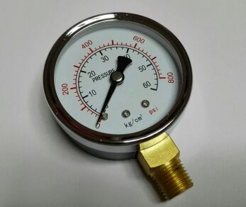 pressure gauge 60kg/c㎡ 800psi 测压力用压力表 直径60 牙pt1/4