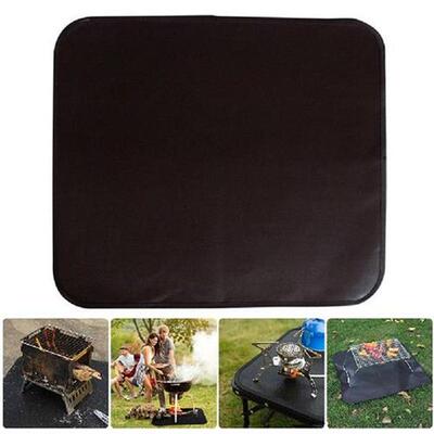 Outdoor Camping Fireproof Cloth Picnic Barbecue Flame