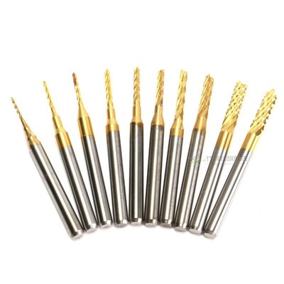 10Pcs/Box Cemented Carbide Drillpro 1/8