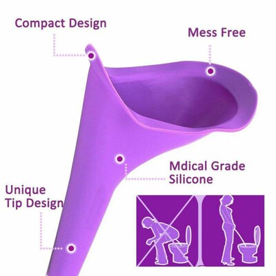 Pee Funnel For Women Standing Piss Female Urinal For Travel