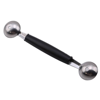 Stalinless Steel Double-end Melon Baller Round Scoop Fruit S