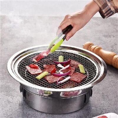 Portable Charcoal Grill for Outdoor Camping BBQ Stainless