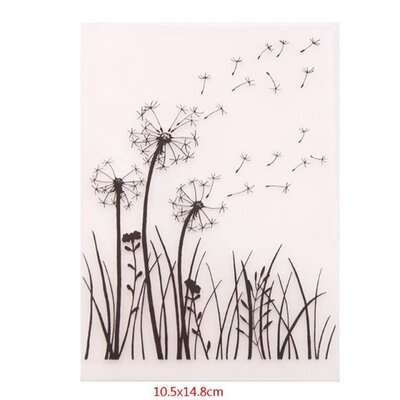 Plastic Embossing Folder Template DIY Scrapbook Photo Album