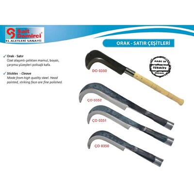 DESA CO0355 Sickle Machete Scythe Garden Tool Pruner Gardeni