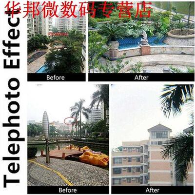 10X Zoom MobileLens Manual Focus Telephoto Lens Long Distanc