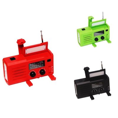 Portable Solar Radio Hand Crank Emergency Phone Charger,AM/F