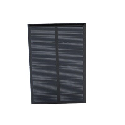 Solar Panels 5V 1.25Watt 0.25A Monocrystalline Silicon Epoxy
