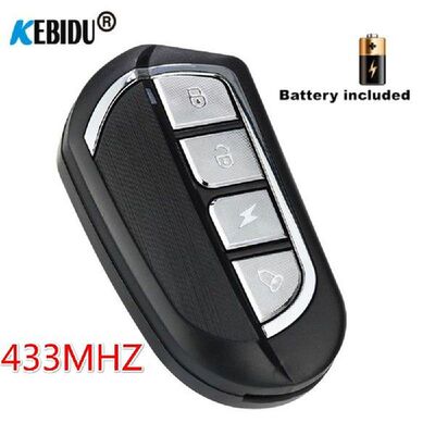 4 Key Buttons Garage Gate Door RF Remote Control 433MHZ Auto