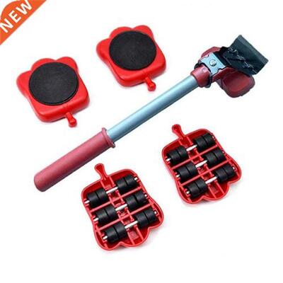 Furniture Mover Tool Set Heavy Stuffs Transport Lifter 4 Whe