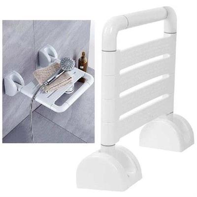 Wall-Mounted Shower Safety Folding Stool for Disabled Elder