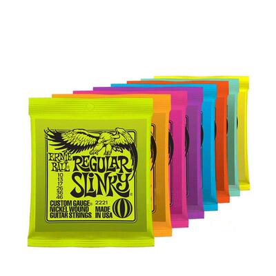 Ernie Ball Electric Guitar Strings Play Real Heavy Metal