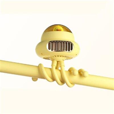 Octopus Mini Table Fan Angle Adjustment Travel Stroller Fan