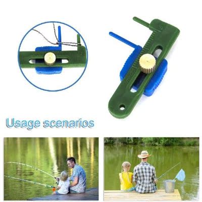 Hook Line Tier Portable Adjustable Loop Calibration Knotter