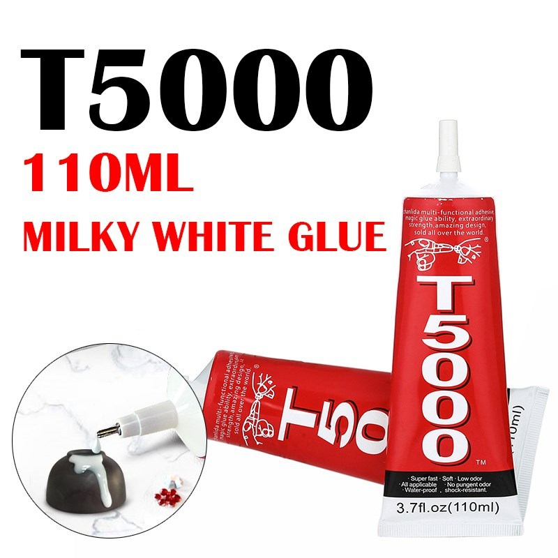 1 Piece 110ml T5000 Glue Milky White Touch Screen Phone Repa_虎窝淘