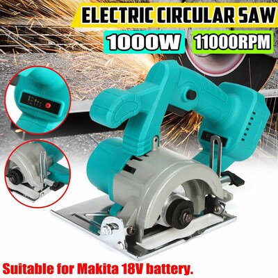 Brushless 110mm Circular Electric Saw Handle Power Tools 100