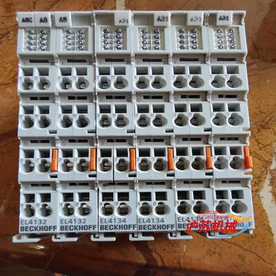 倍福模拟量输入模块EL4134，6片，外观完好，功能正常，标