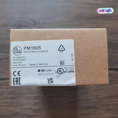现货全新原装 IFM易福门 PM1605 压力传感器拍