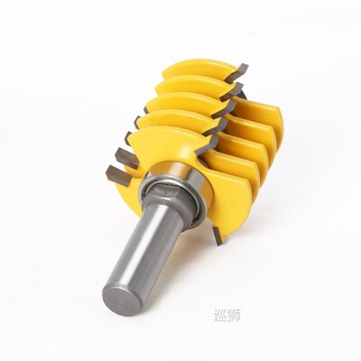 1pc Box Joint Router Bit - Adjustable 5 Blade1/2