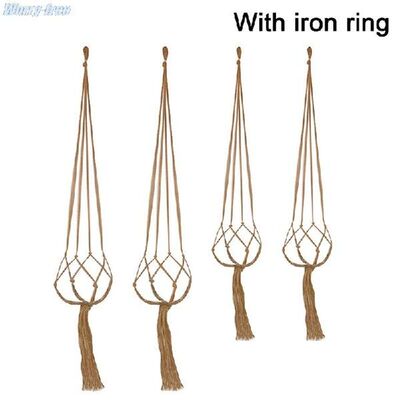 Hanging Plant Handmade Macrame Plant Hanger Flower Pot