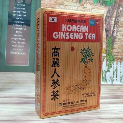 Organic Korean ginseng tea  Korean Ginseng Extract 1 box =