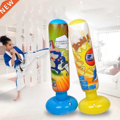 Unisex Children Tumbler Punching Bag Fitness Inflatable Kids