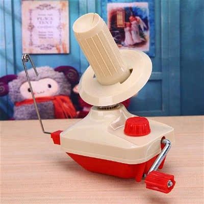 Handheld Plastic Wool Winder Holder Sewing Accessories