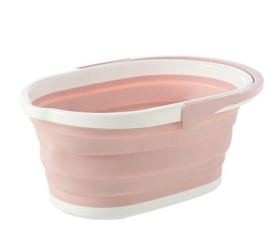 Foldable Mop Buckets Collapsible Portable Wash Basin Dishpan