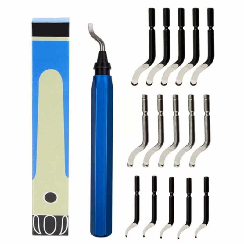 Manual Handle Burr Remover Kit Durable Rust Proof Sharp Debu