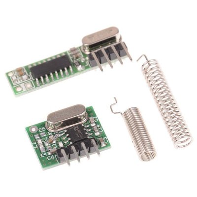 1pc 433 Mhz Superheterodyne RF Receiver and Transmitter Modu