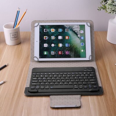 Classic Texture Multi-functional Practical Wireless  Keyboar