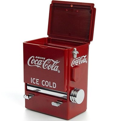 1PC Personality Retro-Cola Toothpick Box Vending Machine Sty