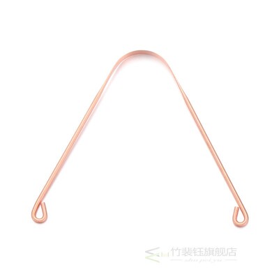 1 Pc Tongue Scraper Cleaner Metal Cleaning Scraper Men Wome