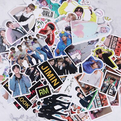 KPOP Bangtan Boys Stickers Diary Calendar Album Scrapbooking