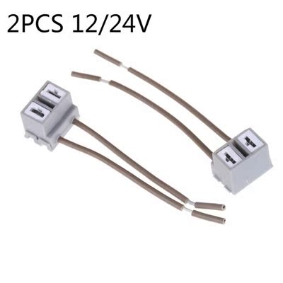 2PCS Female Adapter Wiring Harness Sockets Car Auto Wire Con
