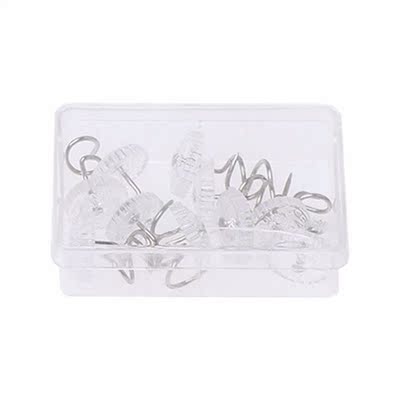 Clear Head Twist Pins Fixer Fastener For  Mattress, Bed Shee