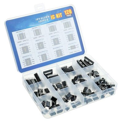 12 Kinds of Chips 120 Opamp Timer Darlington Photocoupler LM