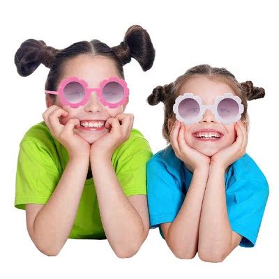 2 Pairs Kids Sunglasses Cute Kids Sunglasses With Glasses