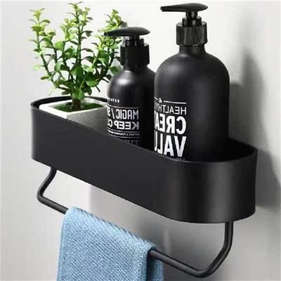 Bathroom Shelf Rack Kitchen Wall Shelves Bath Towel Holder