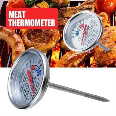 Kitchen Food Cooking Meat Thermometer Stainless Steel