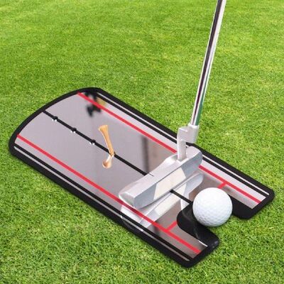 Golf Putting Alignment Mirror Acrylic Putting Practice